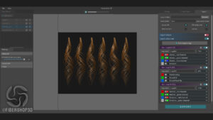 FiberShop | Hair-Card Texture Generator in Realtime