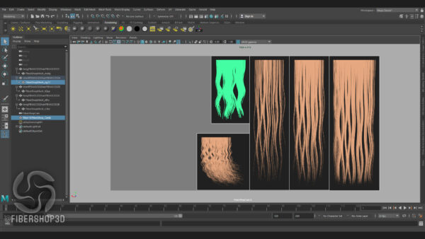 FiberShop | Hair-Card Texture Generator in Realtime